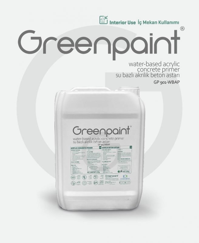 Greenpaint Solvent-Bazlı Beton Astarı - GreenPaint