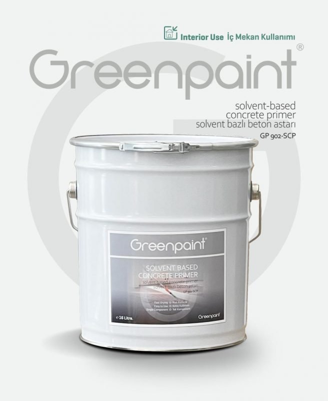 Greenpaint Solvent-Bazlı Beton Astarı - GreenPaint